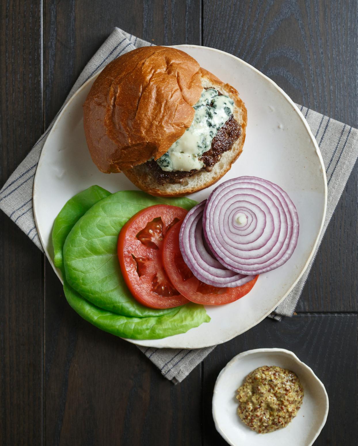Best Black and Blue Burgers Recipe - The Yellow Table