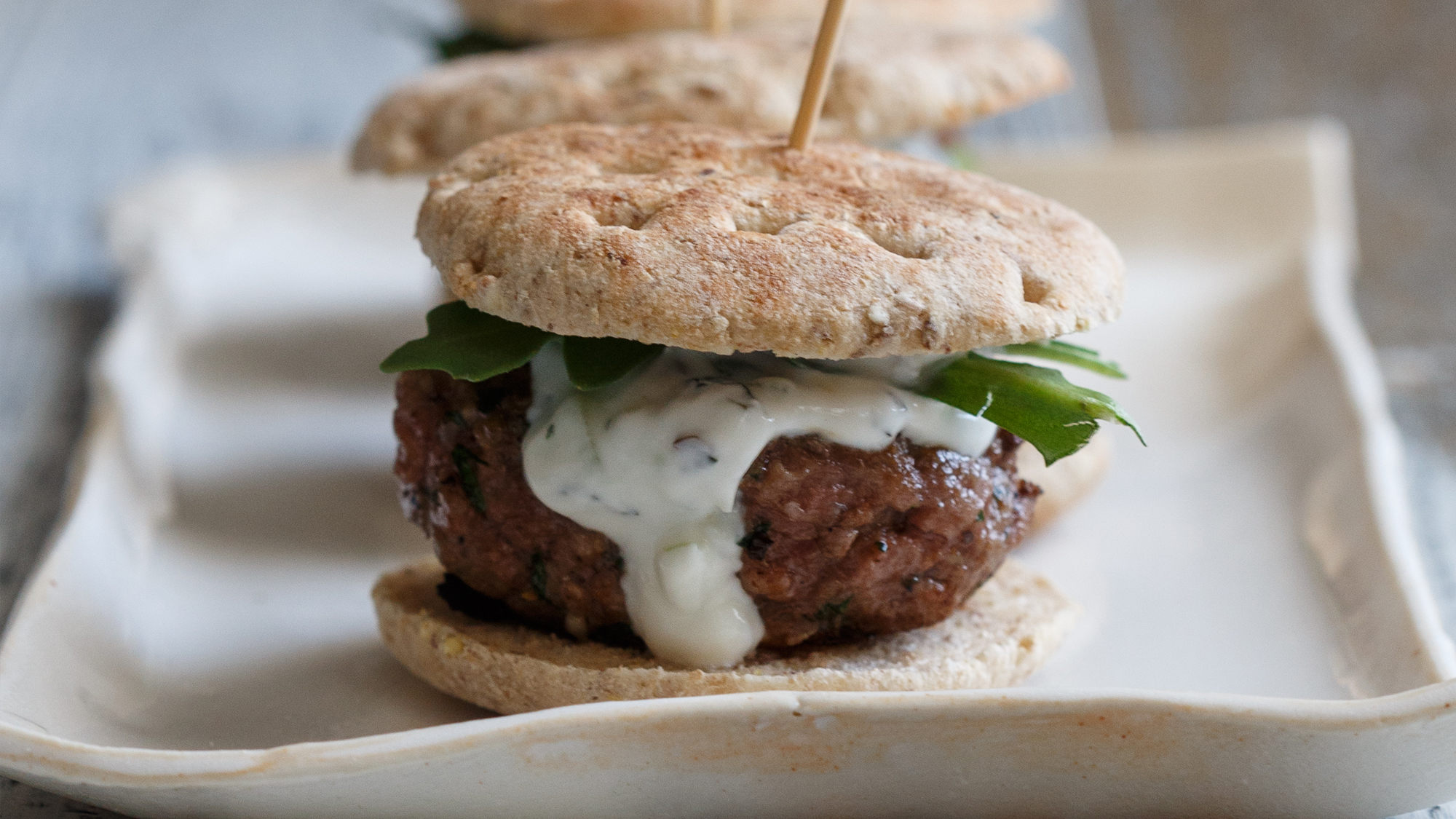 Best Lamb Sliders with Tzatziki Sauce Recipe