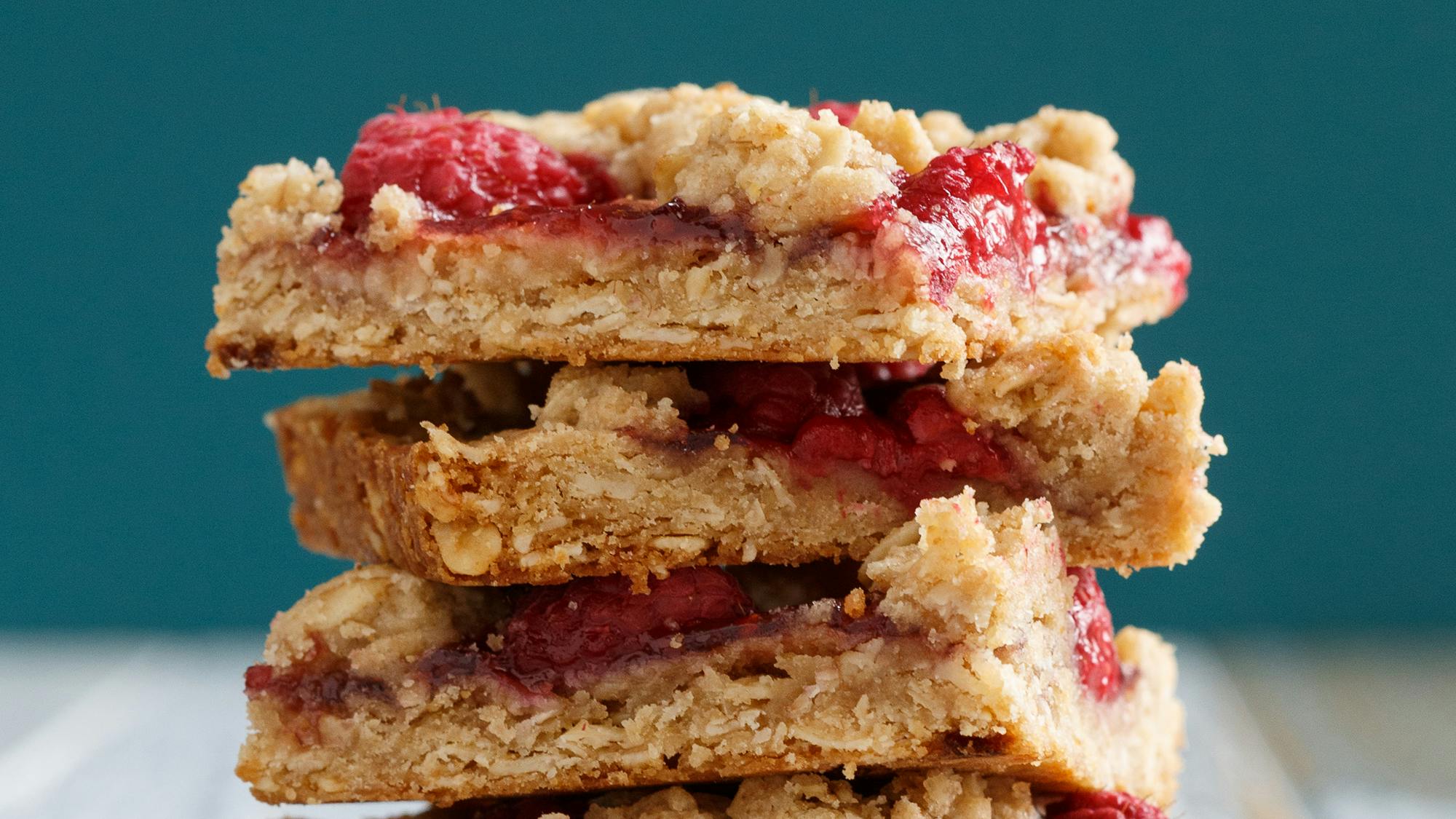 Best Raspberrry-Oatmeal Bars Recipe